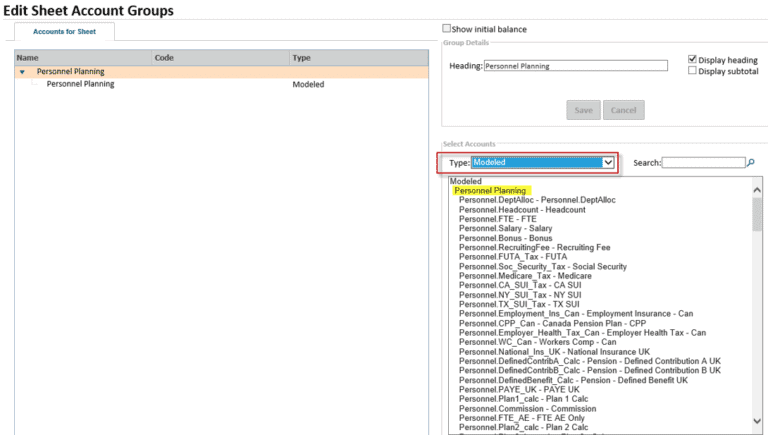 Modelled Sheets In Adaptive Insights - Best Practice Tips | QMetrix