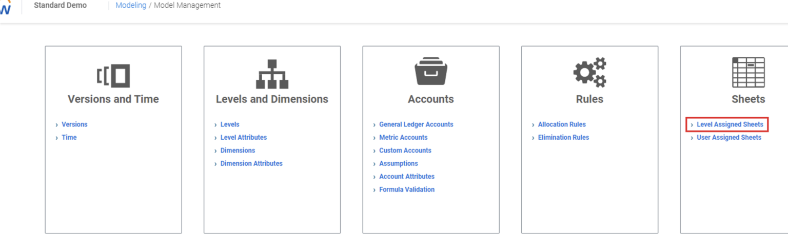 How To Create Modelled Sheets In Workday Adaptive Planning