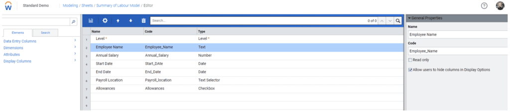 How To Create Modelled Sheets In Workday Adaptive Planning