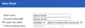 How To Create Modelled Sheets In Workday Adaptive Planning